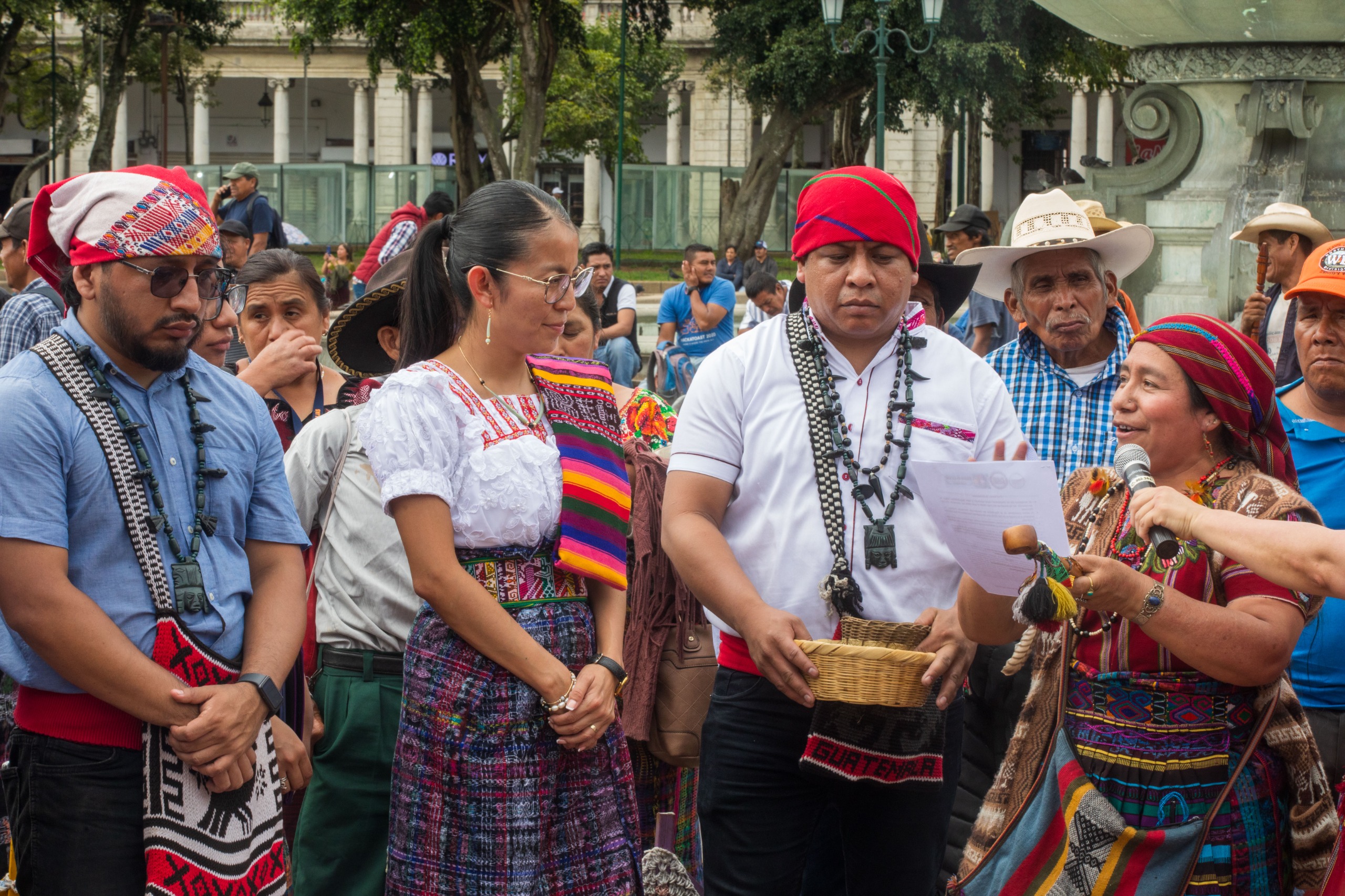 Bandera de los pueblos originarios vuelve a ondear en el Palacio ...
